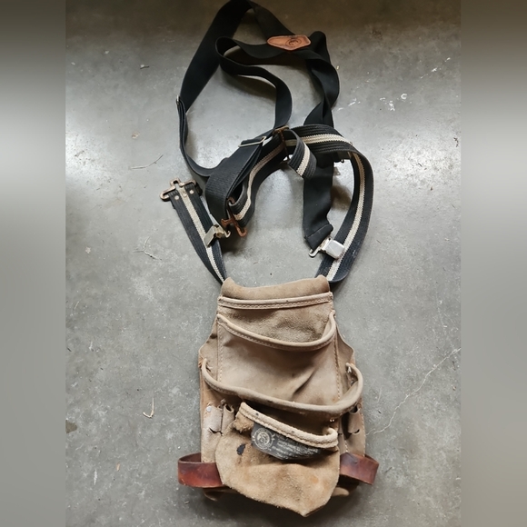 Rooster | Other | Rooster Tough By Tradition Carpenter Apron Leather ...